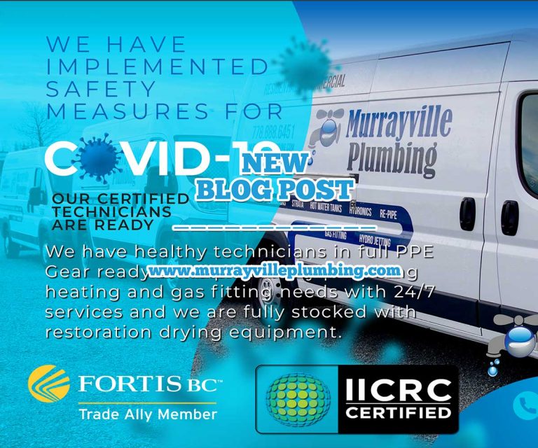 How We Keep You Safe During Covid19 | Murrayville Plumbing & Heating